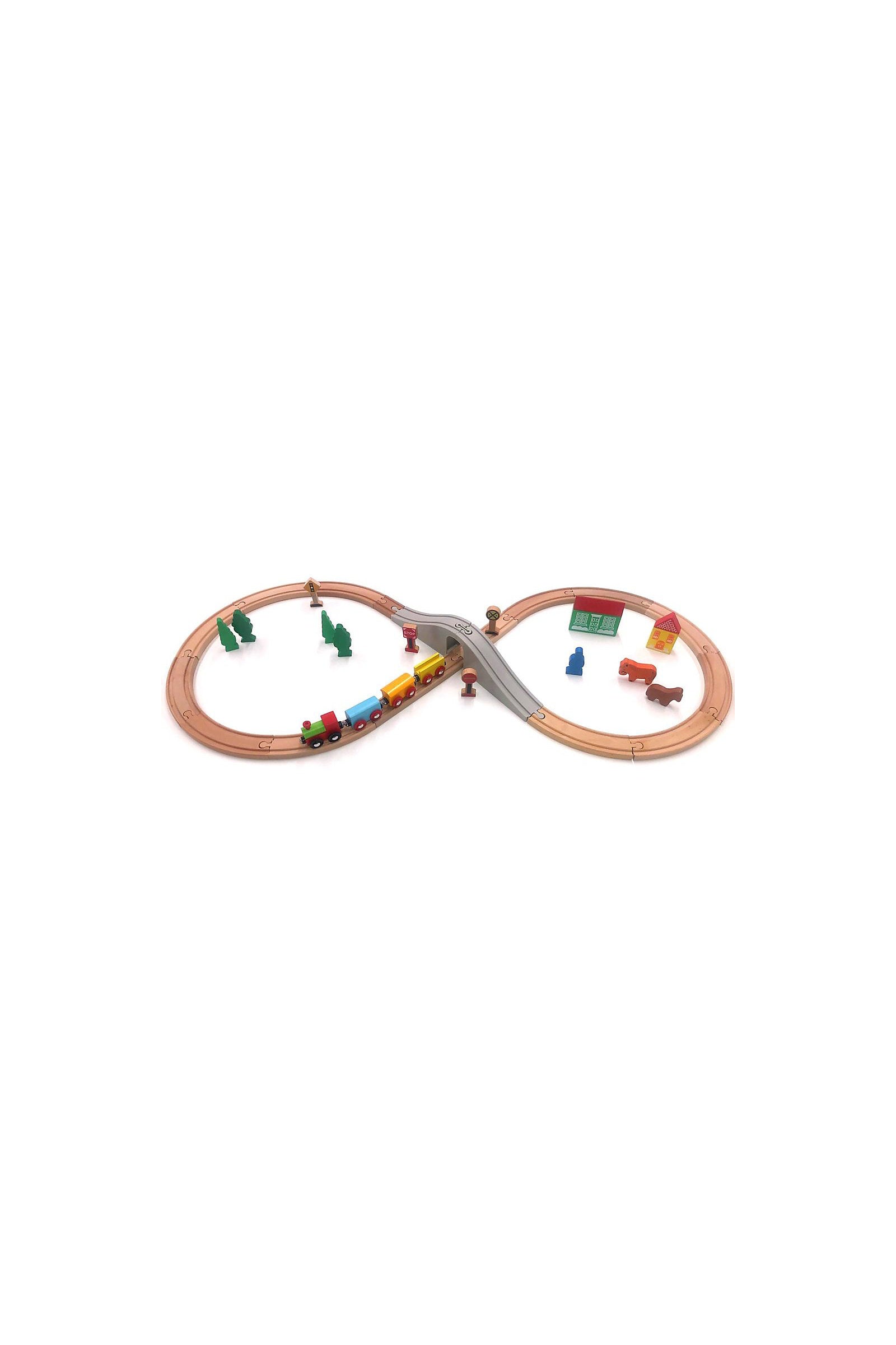 Early Learning Centre Wooden Little Town Train Set Online - mothercare ...