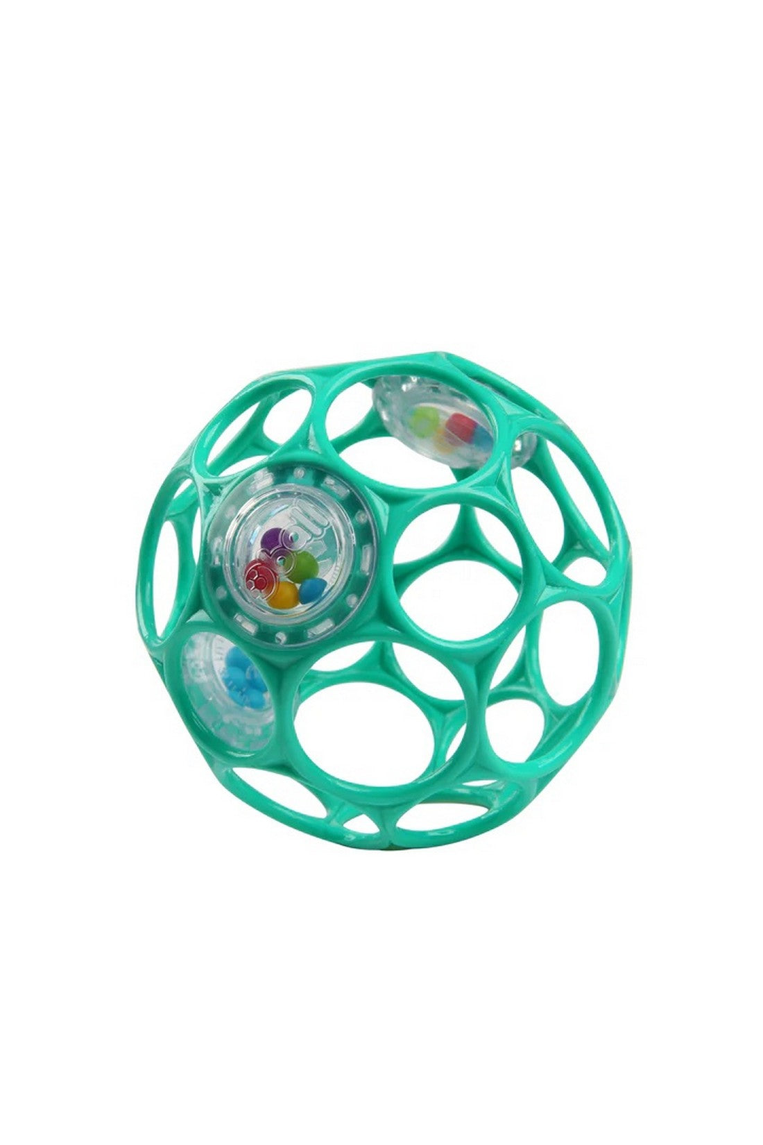 Bright Starts Oball Rattle™ Easy-Grasp Toy - Teal – mothercare hong kong