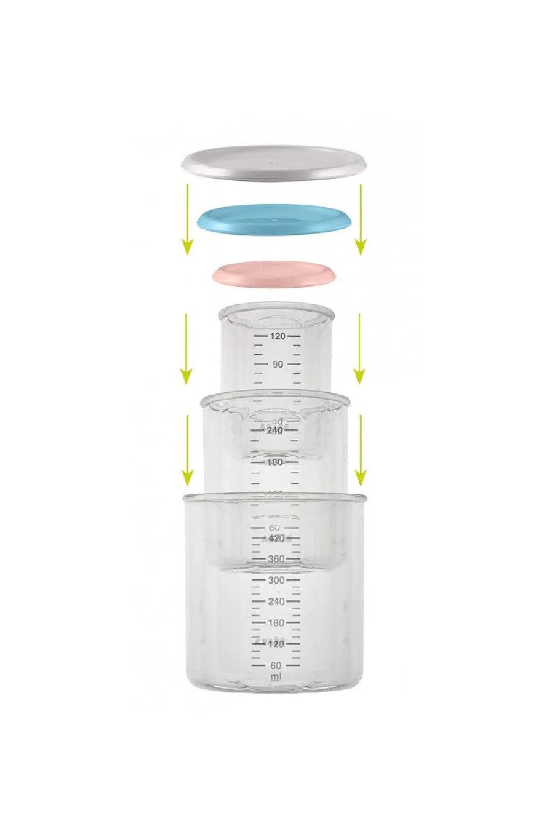 Buy Beaba Set of 3 conservation jars (1 baby / 1 maxi / 1 maxi ...