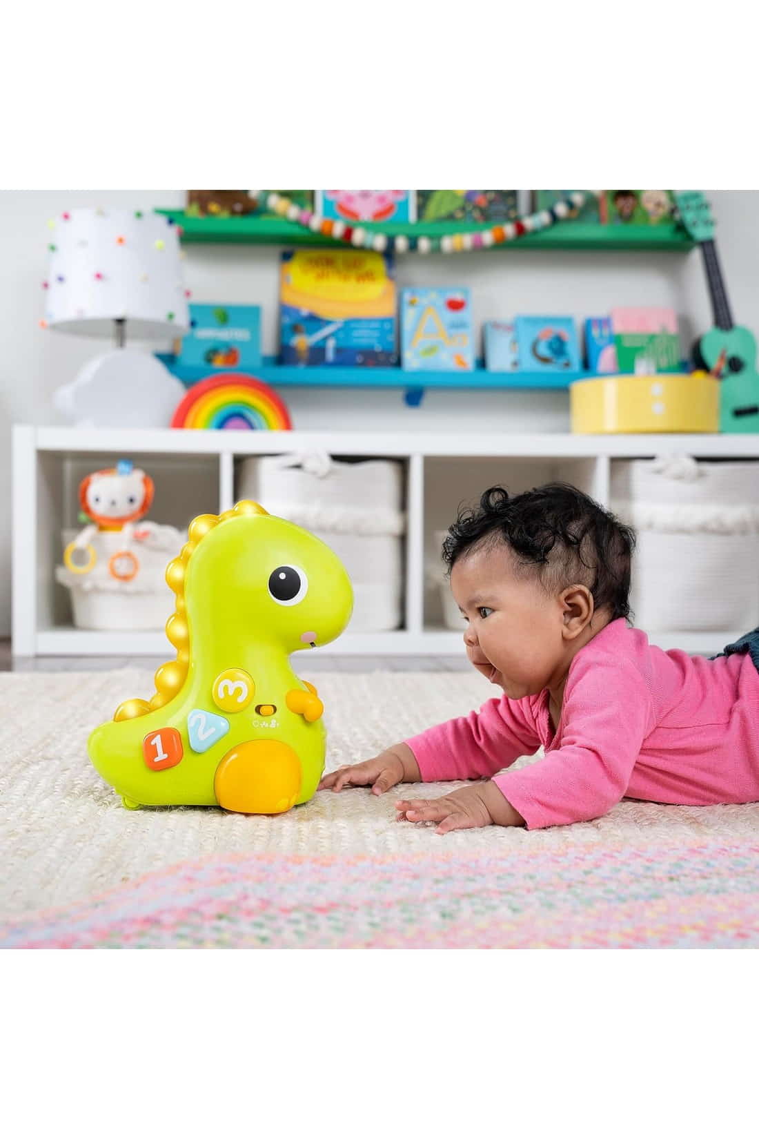 Bright Starts Go, Go, Dino Crawl & Count Toy Online - mothercare ...