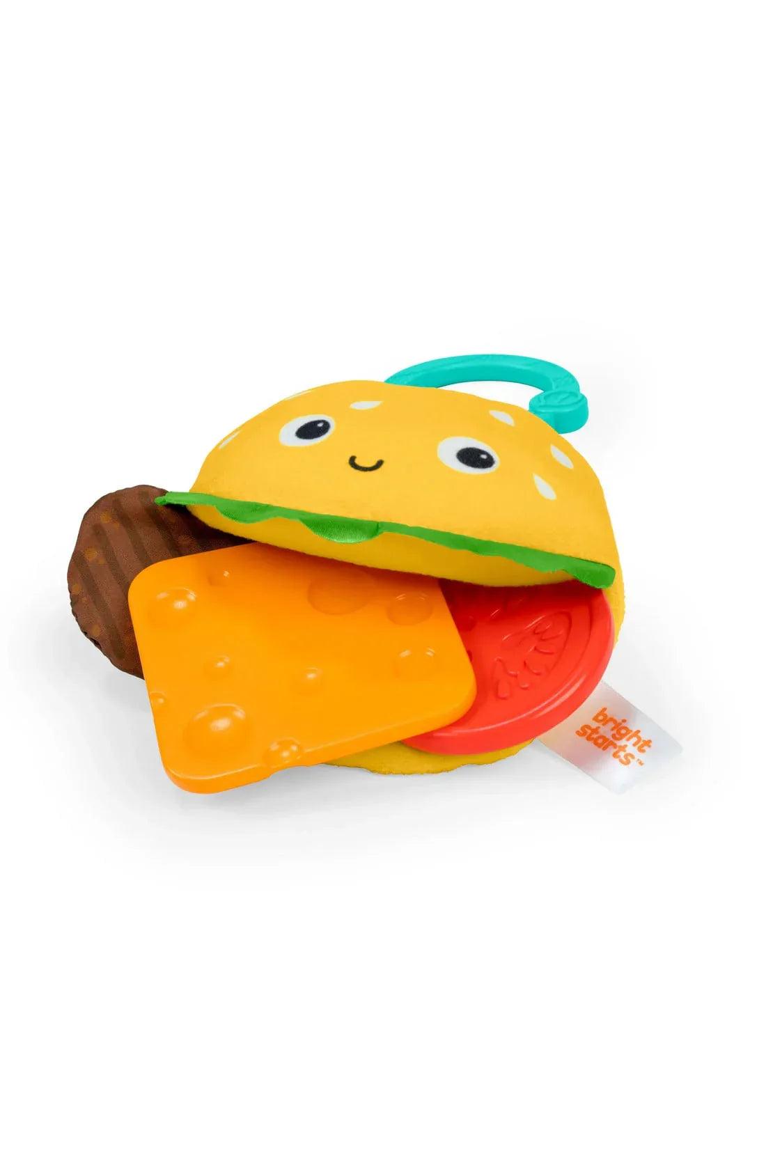 Bright Starts Say Cheeseburger Teether Toy Online - mothercare ...