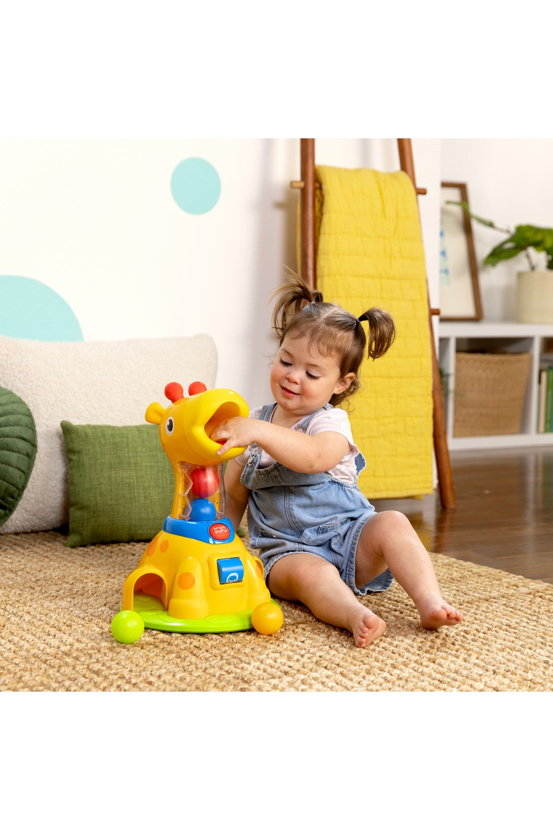 Bright Starts Spinnin' Spots Giraffe Ball Play Toy Online - mothercare ...