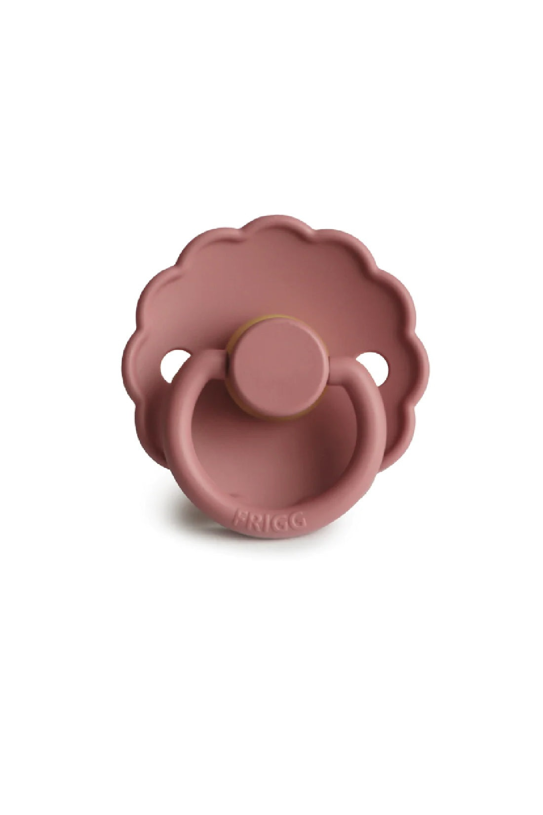 Frigg Daisy Natural Rubber Pacifier - Powder Blush Online - mothercare ...