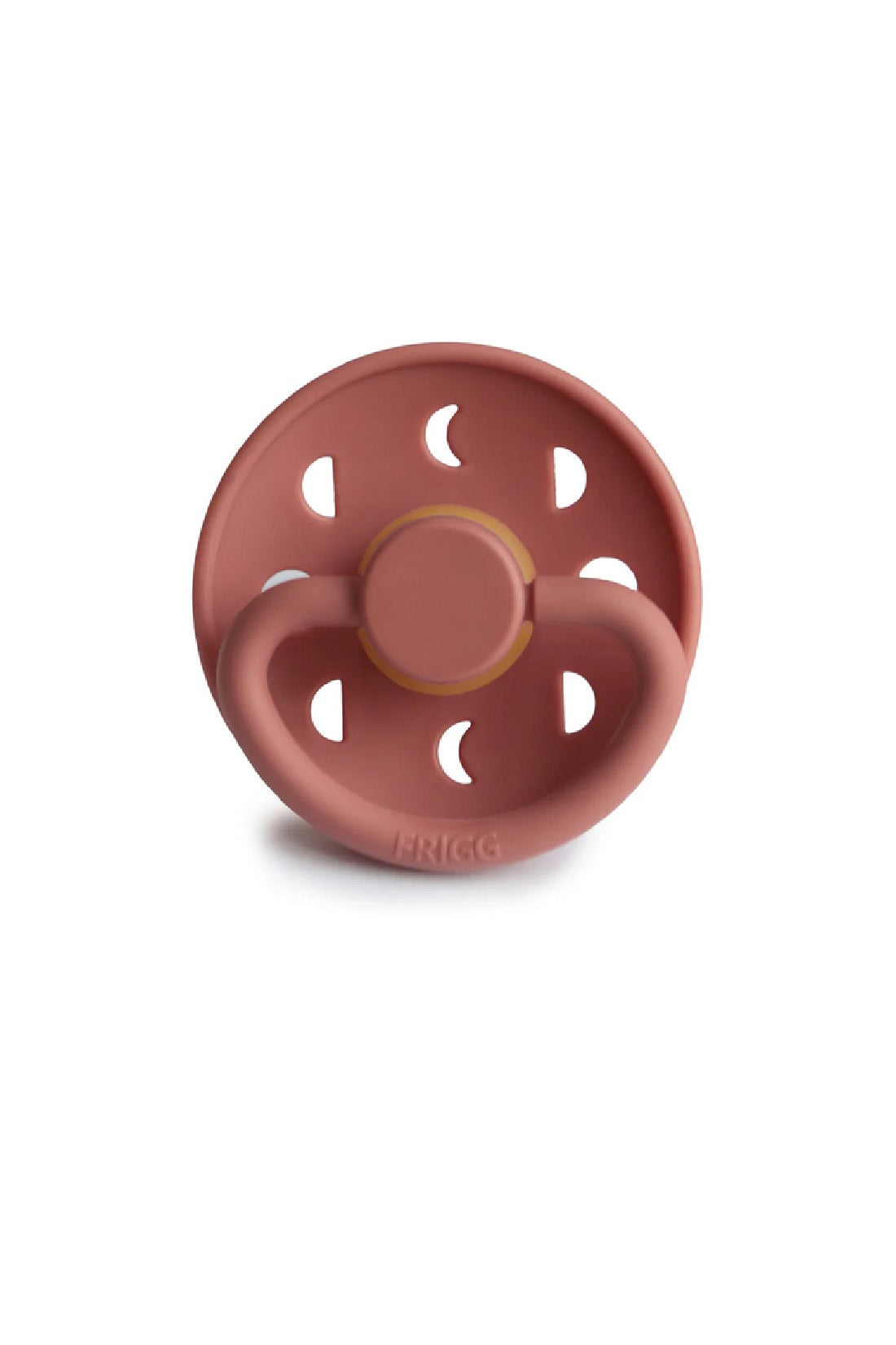 Frigg Moon Natural Rubber Pacifier - Powder Blush Online - mothercare ...