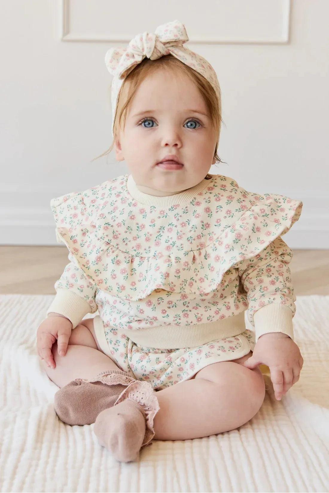 Jamie Kay Organic Cotton Mckinley Sweatshirt - Posy Garden Pink Online ...