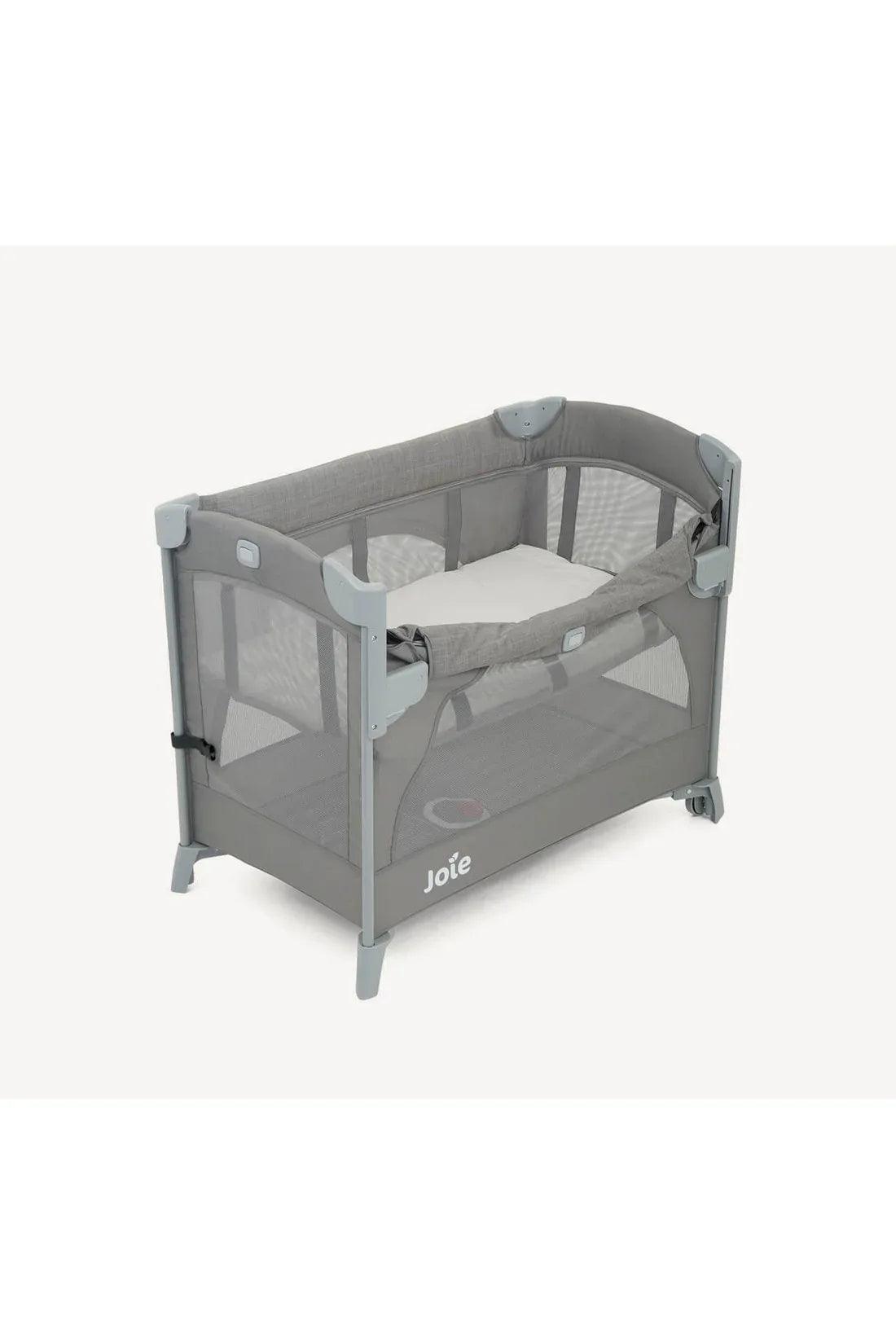 Joie Kubbie™ Sleep Bedside Crib & Travel Cot - Foggy Grey – mothercare ...