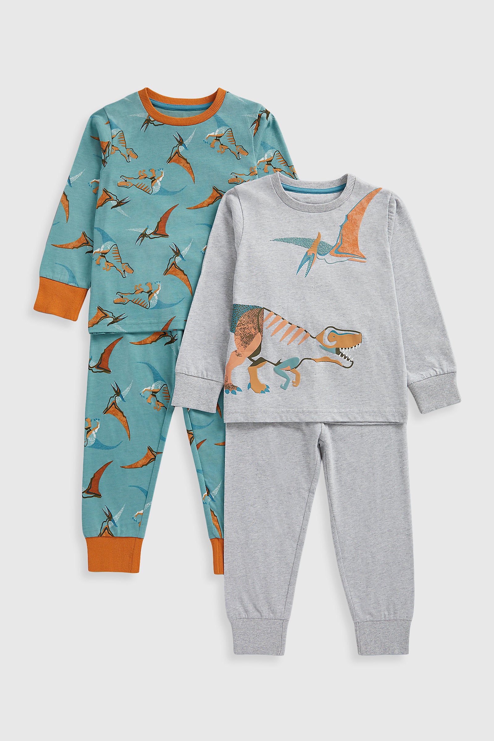 Mothercare Dinosaur Pyjamas - 2 Pack Online - mothercare – mothercare ...