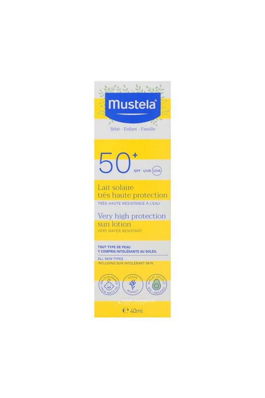 Mustela Sun Lotion SPF 50+ - 40ml Online - mothercare – mothercare hong ...