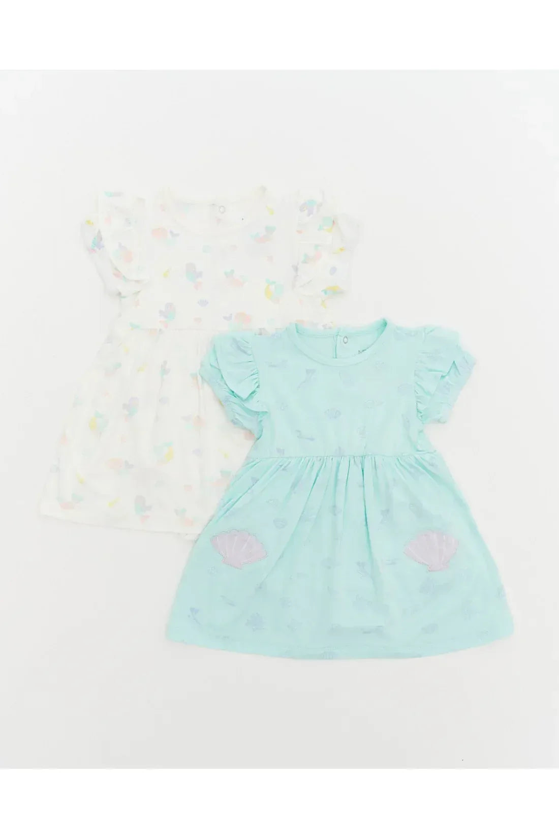 Buy Not Too Big Bamboo Dresses Mermaid - 2 Pack Online - mothercare ...