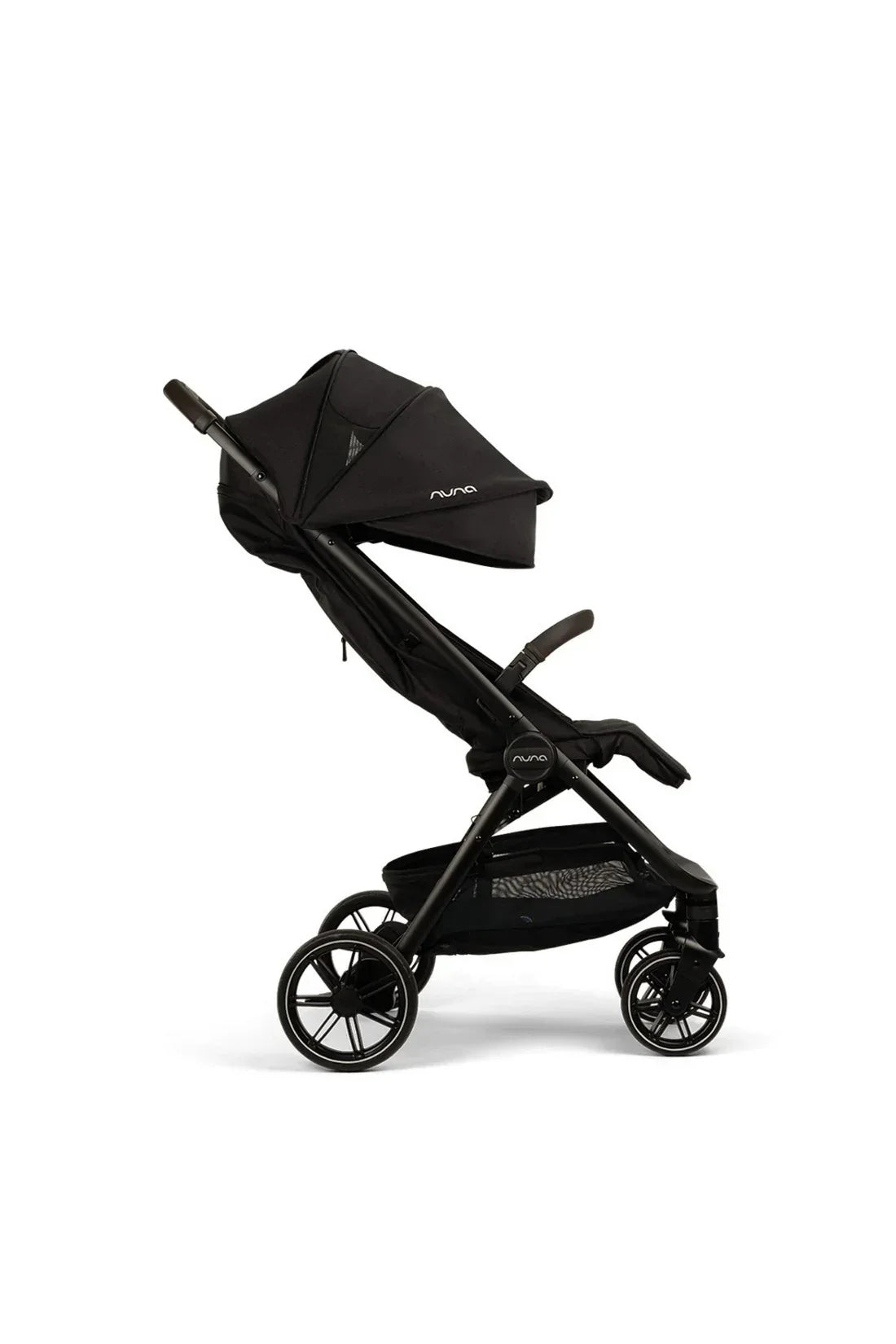 Nuna Stroller - Trvl lx (Caviar) with Rain Cover and Travel Bag Online ...