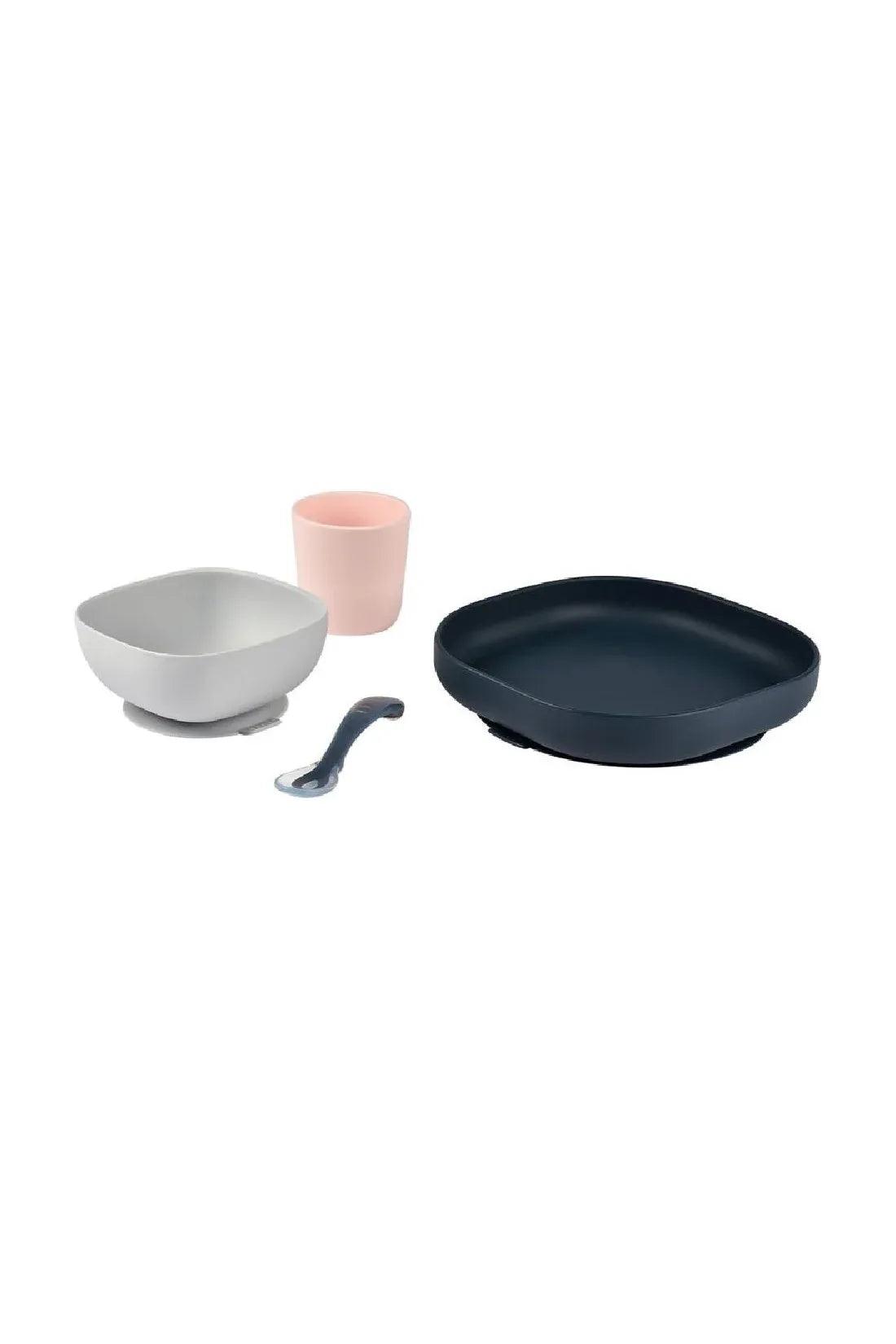 Buy Beaba Silicone Meal Set (4pcs) Night Blue Online - mothercare ...