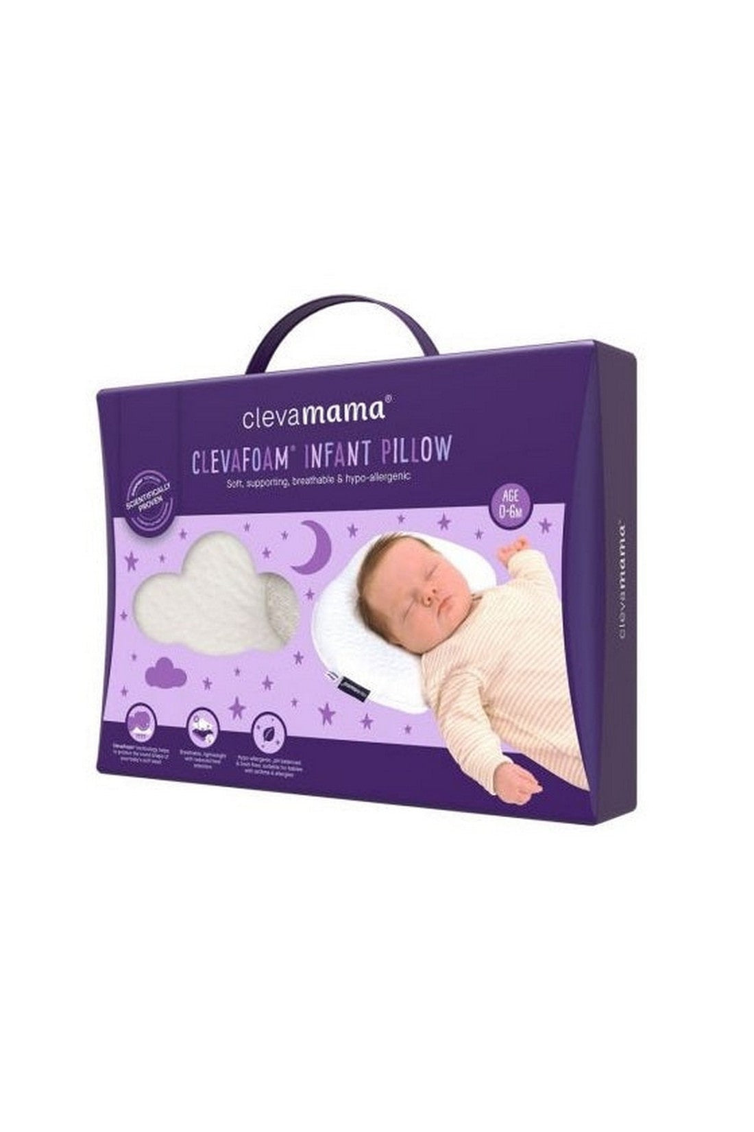 Buy Clevamama Clevafoam Infant Pillow Online - mothercare – mothercare ...