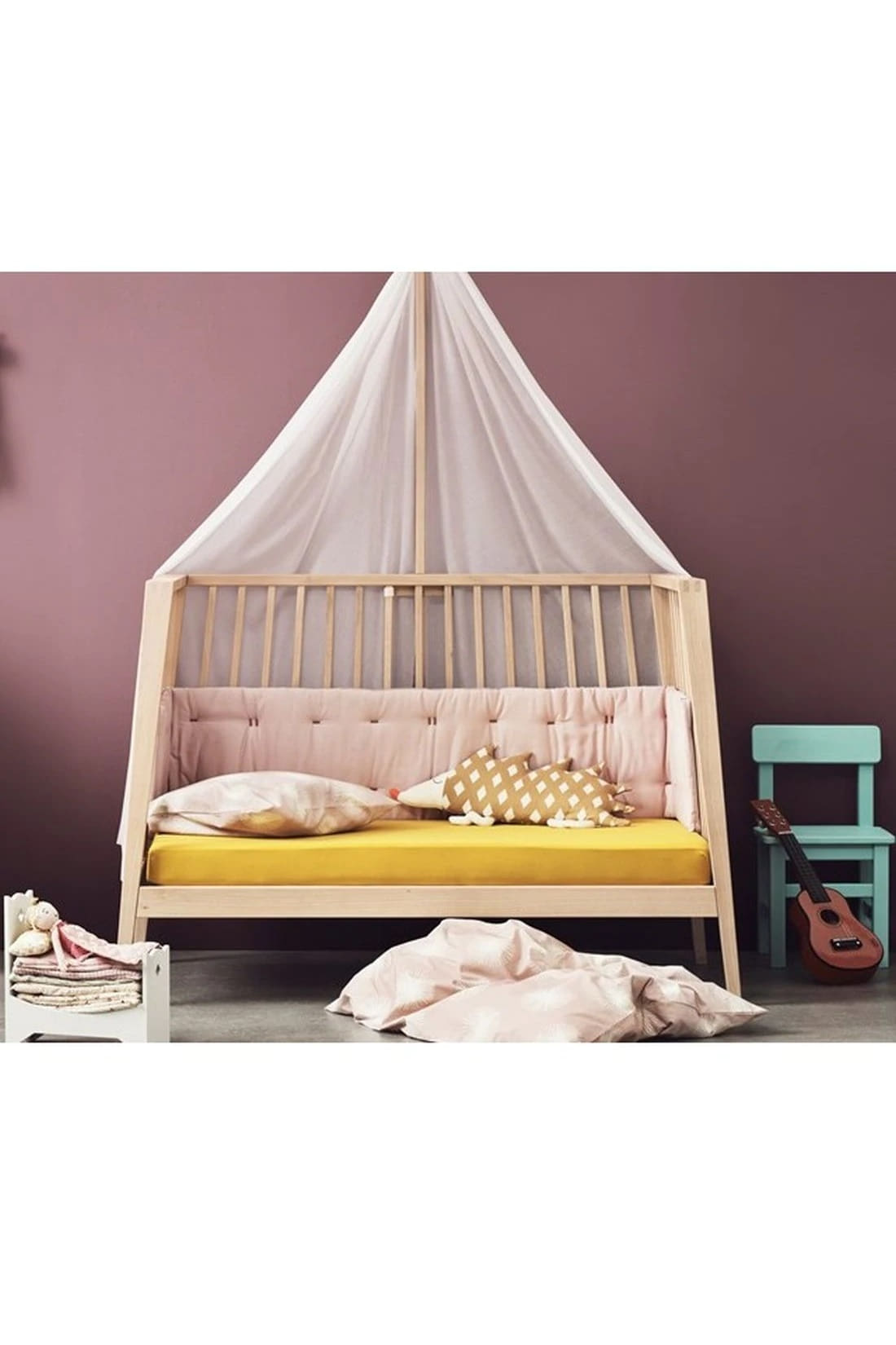 Buy Leander Linea Baby Cot - Oak Online - mothercare – mothercare hong kong
