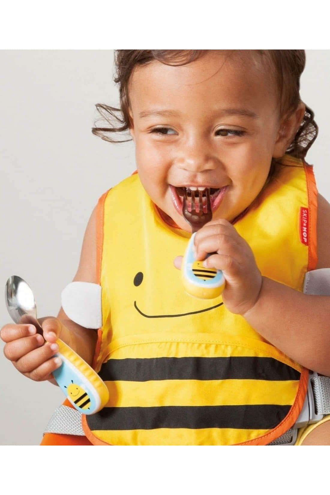 Buy Skip Hop Zootensils Fork & Spoon - Bee Online - mothercare ...