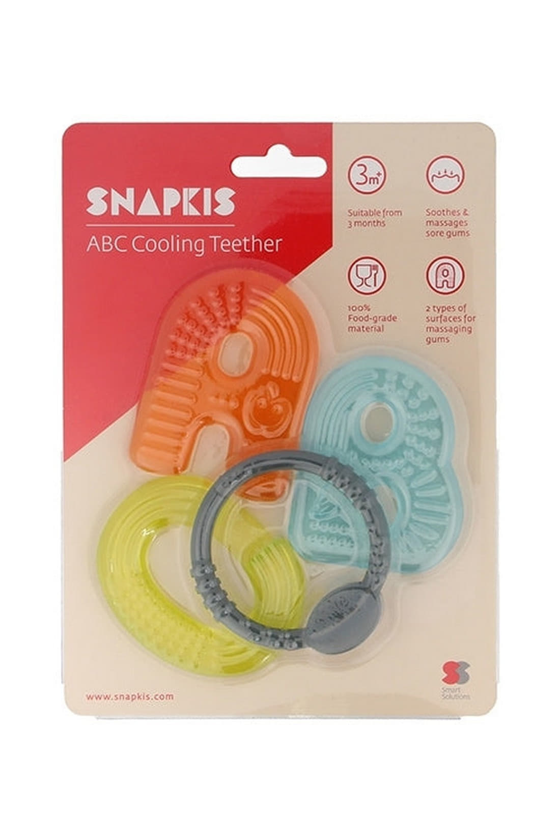 Buy Snapkis ABC Cooling Teether Online - mothercare – mothercare hong kong