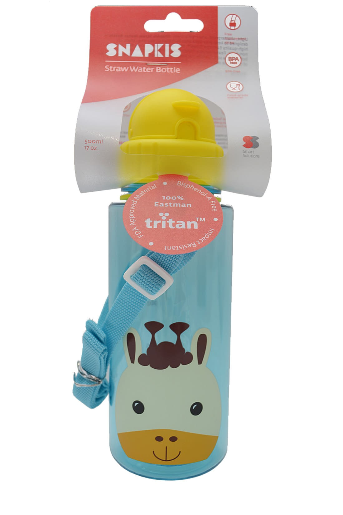 Buy Snapkis Straw bottle 500ml - Giraffe Online - mothercare ...